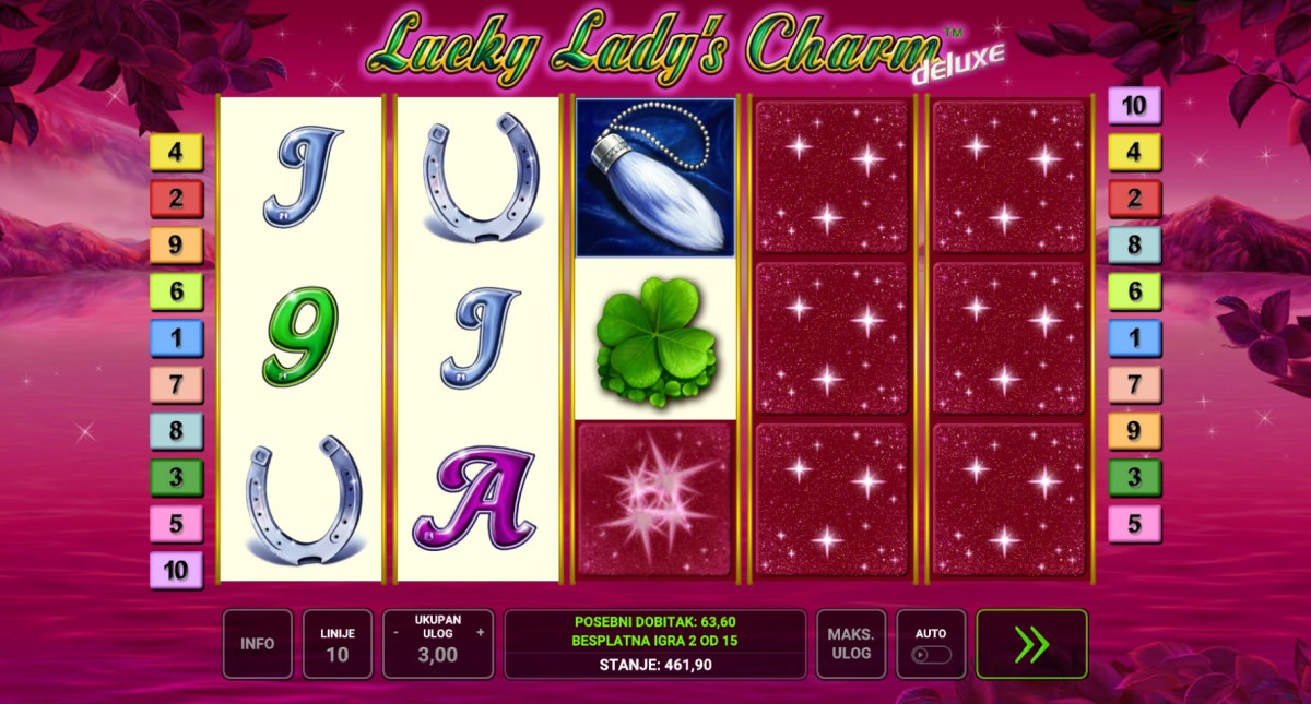 Lucky Lady's Charm Deluxe slot – Igraj Online u Demo modu 🍀